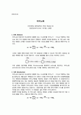 아미노화 반응-1페이지