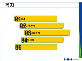 NH농협 경영분석과 마케팅사례분석-1페이지