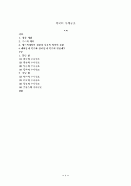 각국의 수사구조-1페이지