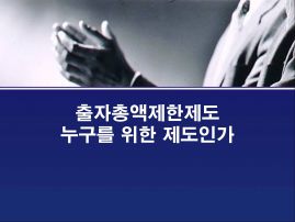 출자총액제한제-1페이지