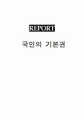 국민의 기본권-1페이지