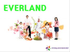 에버랜드(EVERLAND) 마케팅SWOT,STP,4P전략분석 파워포인트-1페이지