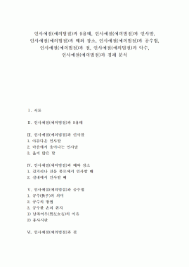 인사예절(예의범절)과 9용태, 인사예절(예의범절)과 인사말, 인사예절(예의범절)과 때와 장소, 인사예절(예의범절)과 공수법, 인사예절(예의범절)과 절, 인사예절(예의범절)과 악수, 인사예절(예의범절)과 경례-1페이지