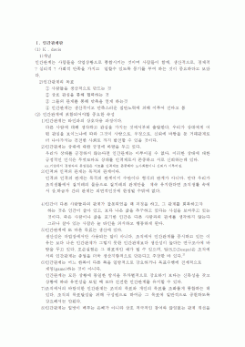 바람직한 인간관계 형성을 위한 기본자세-1페이지