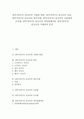 관악기(악기) 리코더의 기원과 발달, 관악기(악기) 리코더의 종류, 관악기(악기) 리코더의 연주자세, 관악기(악기)리코더의 호흡법과 운지법, 관악기(악기)리코더의 아티큘레이션, 관악기(악기)리코더의 기대효과-1페이지