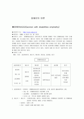 특수교육학_장애인의 언론-1페이지