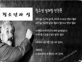 청소년 성문제, 사이버 인터넷과 청소년 성문화, 복지대안 파워포인트 PPT 프리젠테이션-1페이지