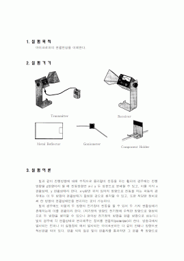 편광 결과레포트 (microwave 편광)-1페이지