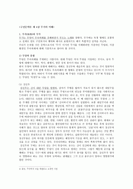 한국구비문학의이해 4장 요약-1페이지