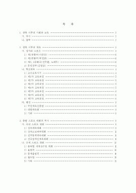 한국 체육 현대사 (광복 이후 체육사) 및 국제대회 참가 연혁까지-1페이지