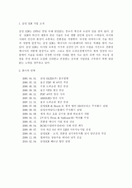 삼성 SDI 기업분석, 삼성 SDI SWOT 분석-1페이지