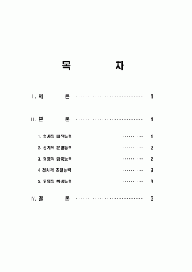 이승만 대통령의 리더십-1페이지