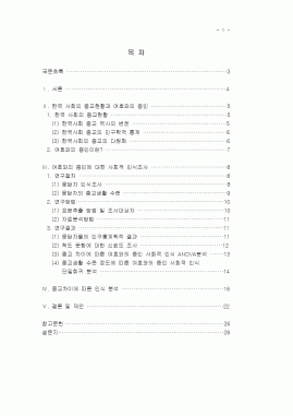 여호와 증인에 대한 사회적 인식조사(종교차이를 중심으로)-1페이지