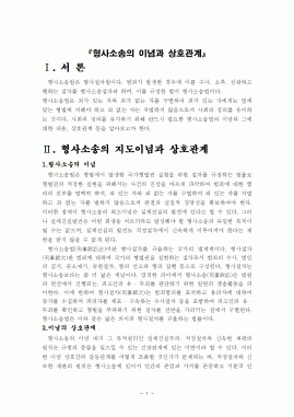 형사소송의 이념과 상호관계-1페이지