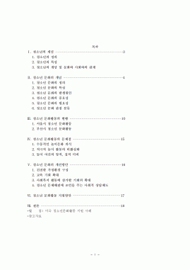 청소년문화활동의 문제점과개선방안-1페이지