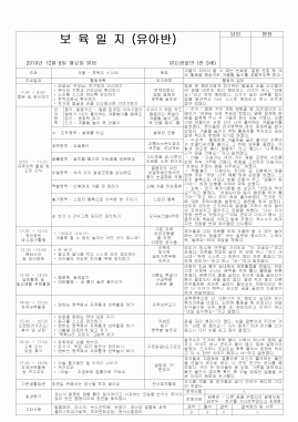 평가인증 통과한 만3세 12월 2째주 겨울 : 추워졌어요-1페이지