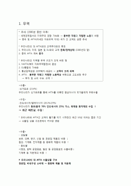 교양수업 경제(무역) 요약자료-1페이지