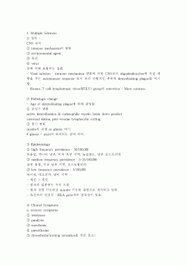 Multiple sclerosis-1페이지