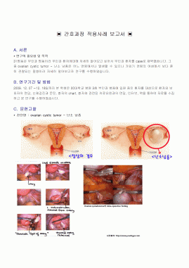 case(ovarian cystic)-1페이지