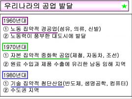 생활권 형성 기능(공업)PPT-1페이지