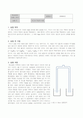 [일반물리실험] 액체의 밀도측정-1페이지