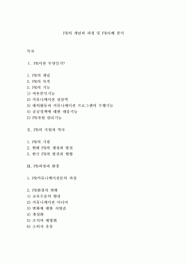 PR의 개념과 과정 및 PR사례 분석-1페이지