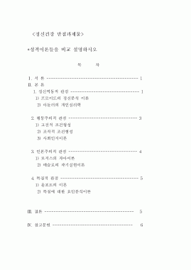 정신건강 만점과제물-1페이지