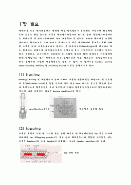 정밀 입자 가공의 종류와 특징-1페이지