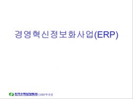 경영혁신정보화사업(ERP) - 수자원공사 교육자료-1페이지