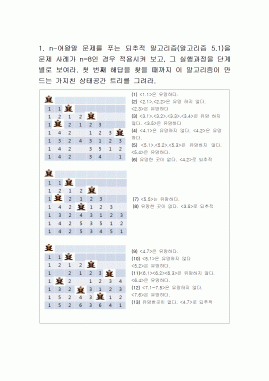 5장 연습문제 알고리즘 (FOUNDATION OF ALGORITHMS USING C++ PSEUDOCODE) 도경구-1페이지