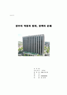 정부의_역할과_범위,_정책의_문제_복지_문제-1페이지