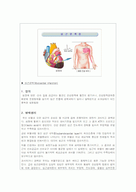 [성인간호] 심근경색증 -1페이지