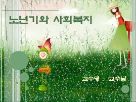 노년기의22_사회복지[1]-1페이지