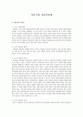 아동기의 심리적장애-1페이지