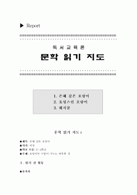 독 서 교 육 론 문학 읽기 지도-1페이지