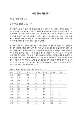 해방 전의 북한경제-1페이지