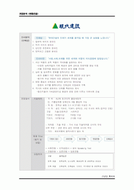 건설팀_현대건설_기업분석-1페이지