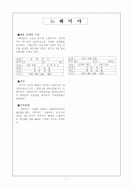 [신학]느헤미야서요약정리개요배경-1페이지