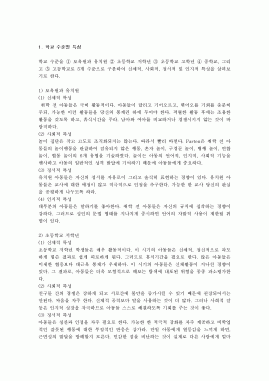 교육심리 학습자 특성 요약 (학교 수준별 특성과 특수학생)-1페이지