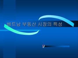 베트남 부동산 시장의 특성-1페이지