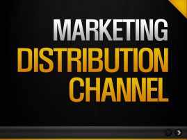 마케팅 원론 (유통경로) -MARKETING DISTRIBUTION CHANNEL-1페이지