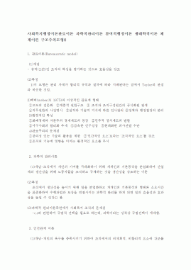 사회복지행정이론관료이론 과학적관리이론 참여적행정이론 생태학적이론 체계이론 구조주의모형0-1페이지