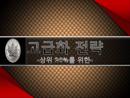 고급화전략-1페이지