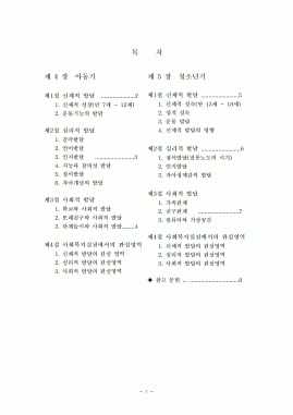 인간행동과사회환경 - 아동기청소년기-1페이지