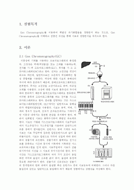 가스크로마토그래피(GC) 실험(예비+결과)-1페이지