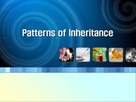 Patterns of Inheritance -1페이지