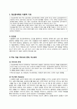 정신분석학의 이론적 기초 의식의 구조와 성격의 구성 프로이트의 심리성적 성격발달이론-1페이지