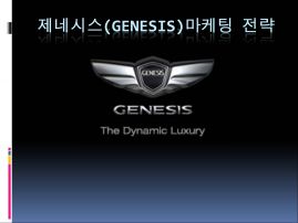 제네시스(Genesis)STP전략-1페이지