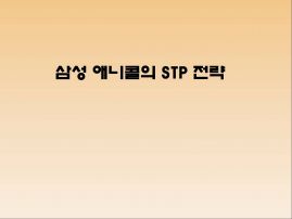 삼성 애니콜의 STP 전략-1페이지