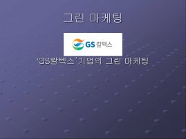 GS칼텍스그린마케팅-1페이지